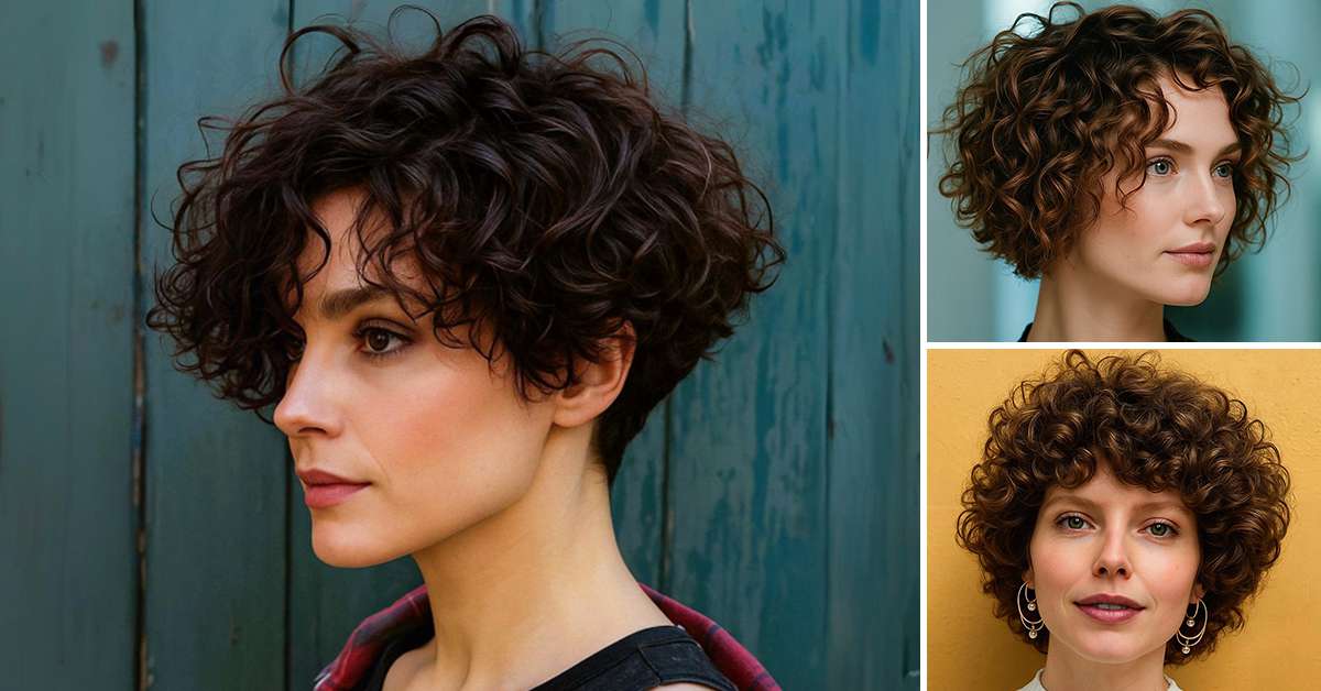 Best Short Wavy and Curly Styles - Short Hair Trends 2026